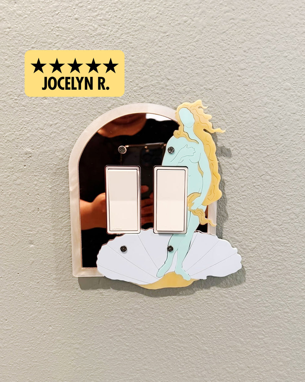 MindFlowers: Birth of Venus Light Switch Cover