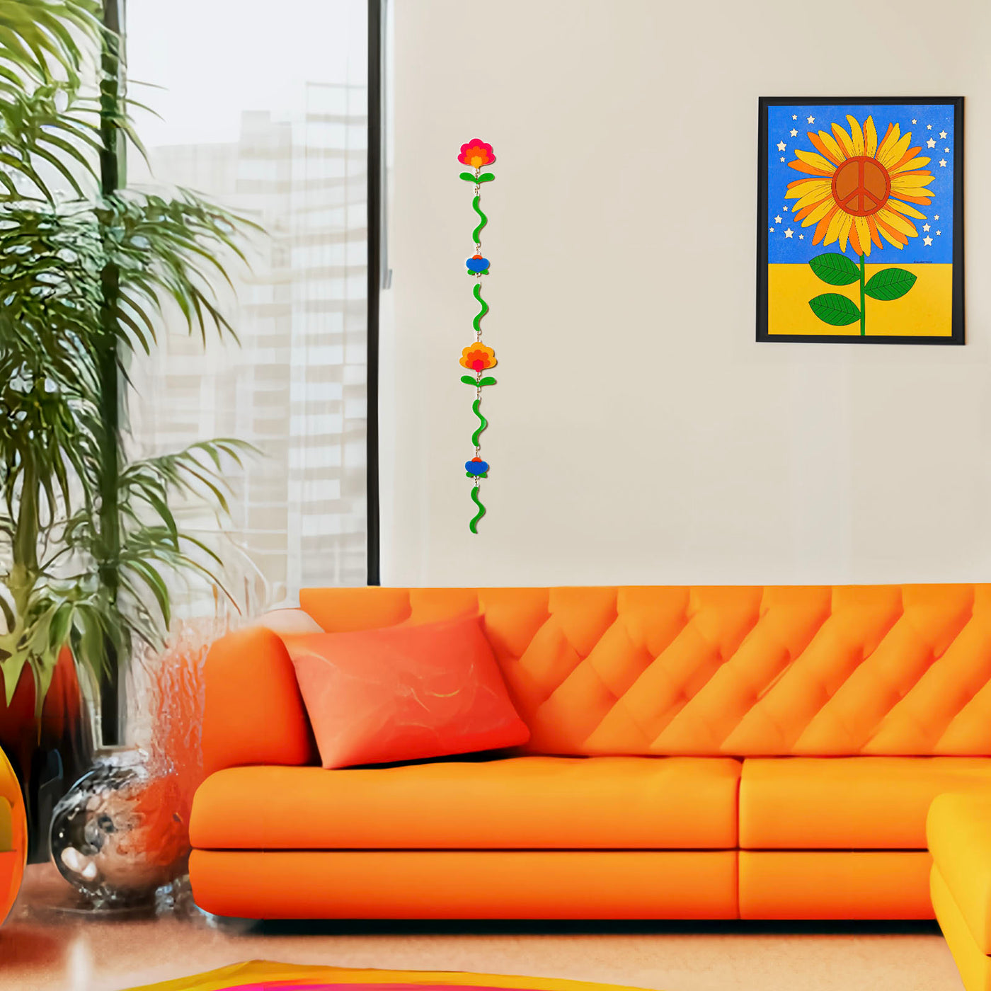 MindFlowers: Flower Wall Chain