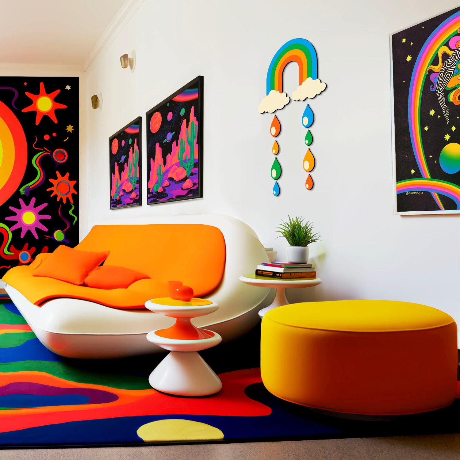 MindFlowers: Rainbow Wall Chain