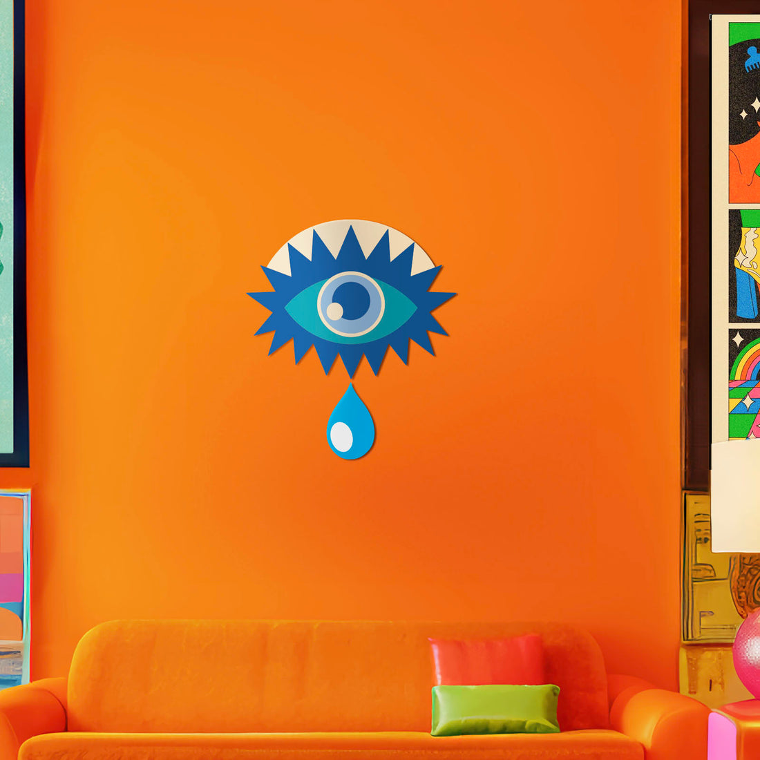 MindFlowers: Seeing Eye Wall Art