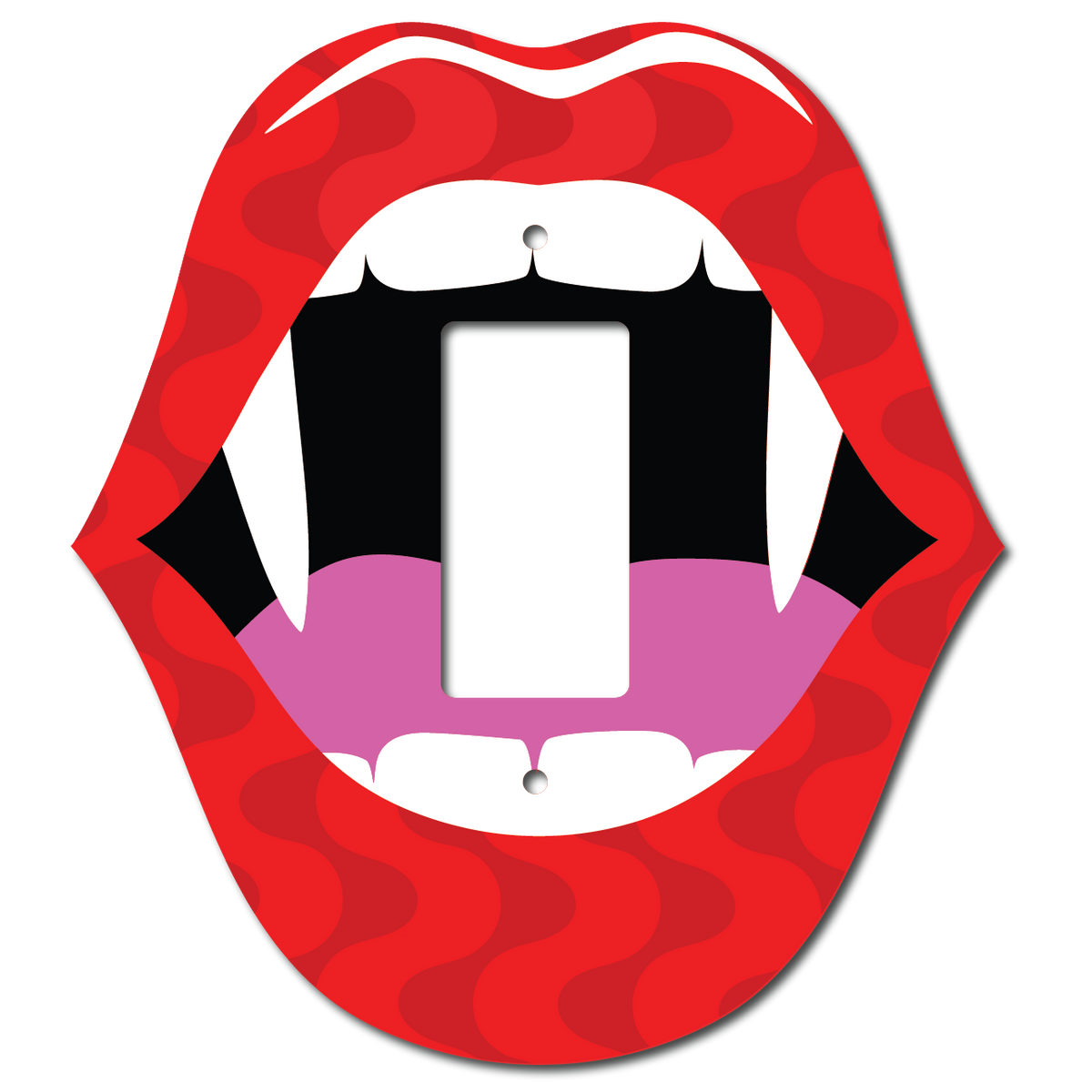 MindFlowers: Vampy Mouth Light Switch Cover