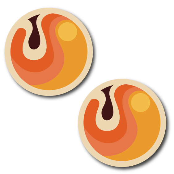 MindFlowers: Summer Nights Light Coaster Pack