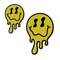 MindFlowers: Drippy Smiley Face Wall Art